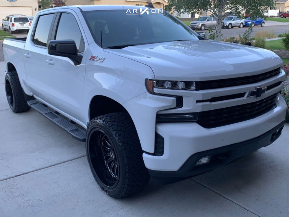 2019 Chevrolet Silverado 1500 Wheel Offset Super Aggressive 3"-5 ...