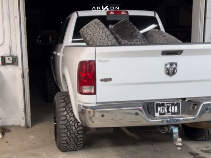 2010 Dodge Ram 2500 Wheel Offset Hella Stance >5" Suspension Lift 3 ...