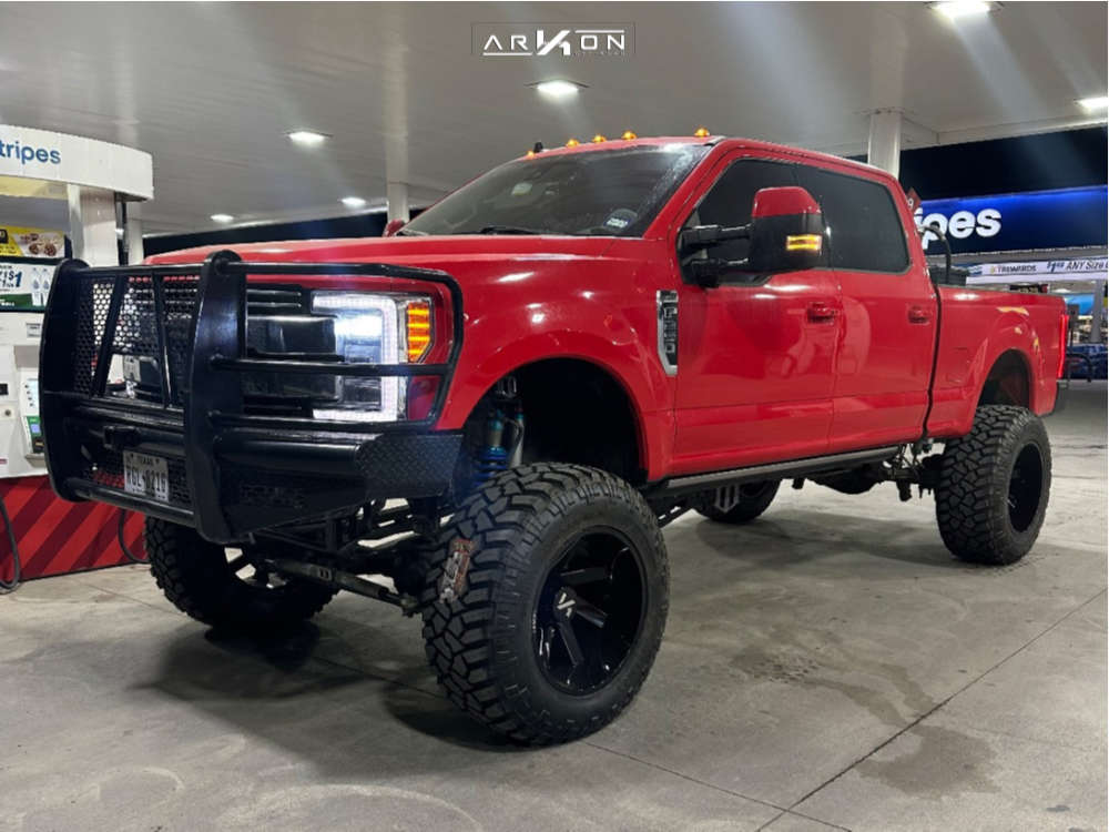 2019 Ford F-250 Super Duty Wheel Offset Hella Stance >5" Suspension ...