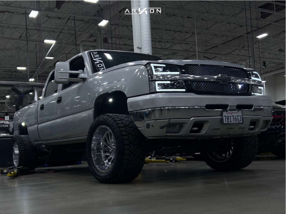 2003 Chevrolet Silverado 2500 HD Wheel Offset Super Aggressive 3"-5 ...