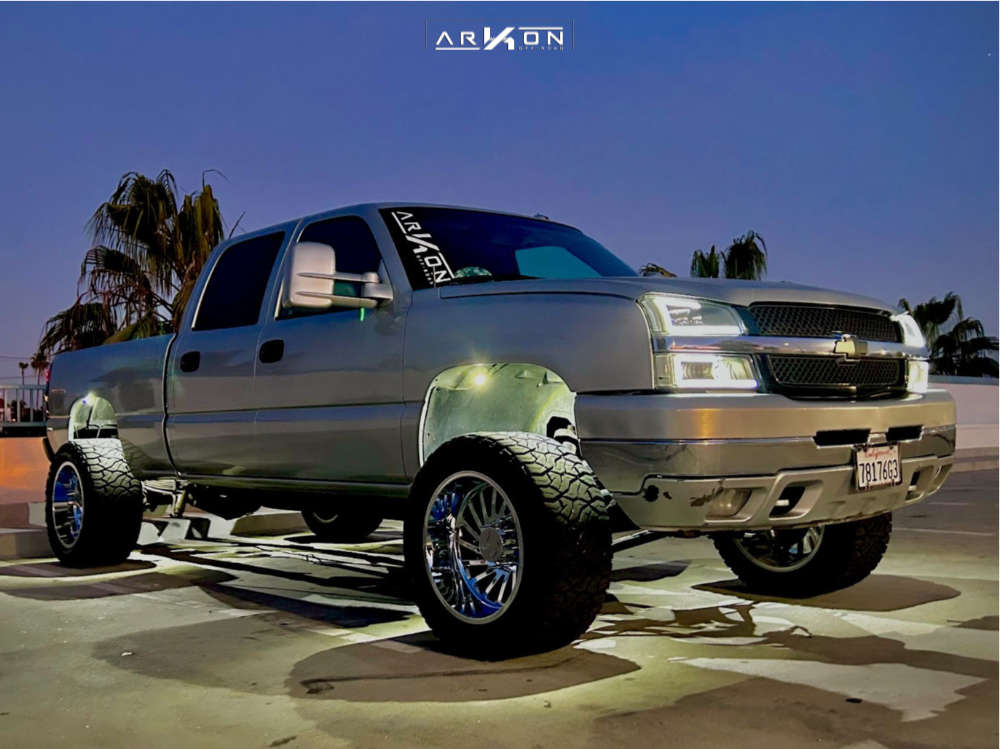 2003 Chevrolet Silverado 2500 HD Wheel Offset Super Aggressive 3"-5 ...