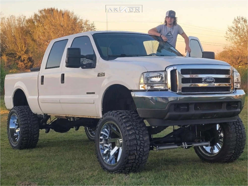 2003 Ford F-250 Super Duty Wheel Offset Super Aggressive 3"-5 ...