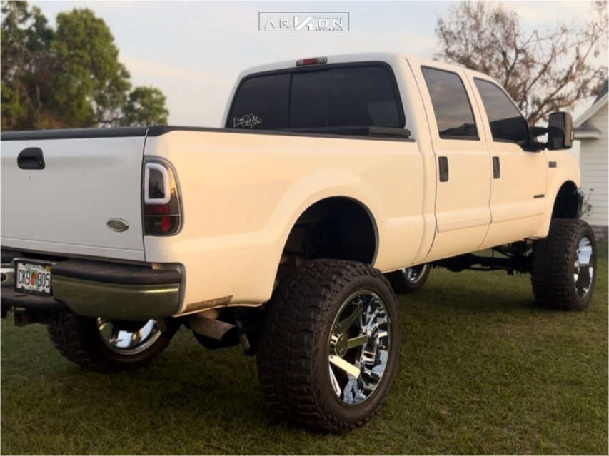 2003 Ford F-250 Super Duty Wheel Offset Super Aggressive 3"-5 ...