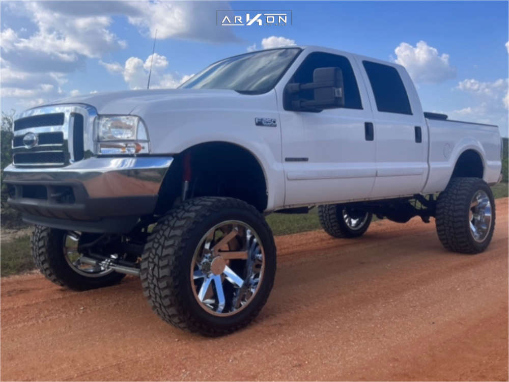 2003 Ford F-250 Super Duty Wheel Offset Super Aggressive 3"-5 ...