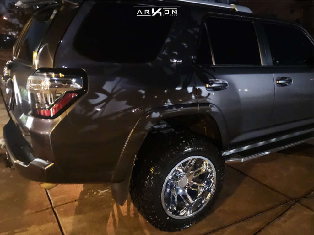 2015 Toyota 4Runner Wheel Offset Aggressive > 1" Outside Fender ...