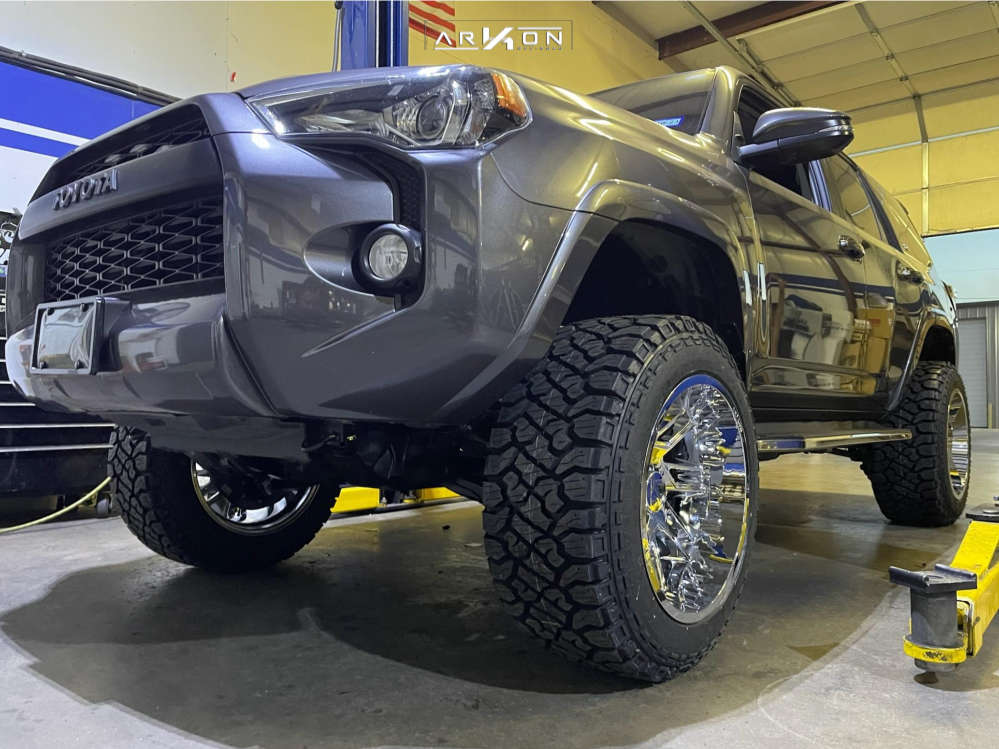 2015 Toyota 4Runner Wheel Offset Aggressive > 1" Outside Fender ...