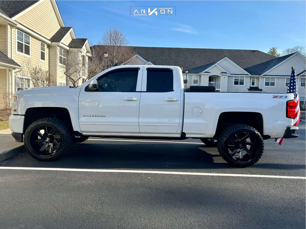 2017 Chevrolet Silverado 1500 Wheel Offset Super Aggressive 3"-5 ...