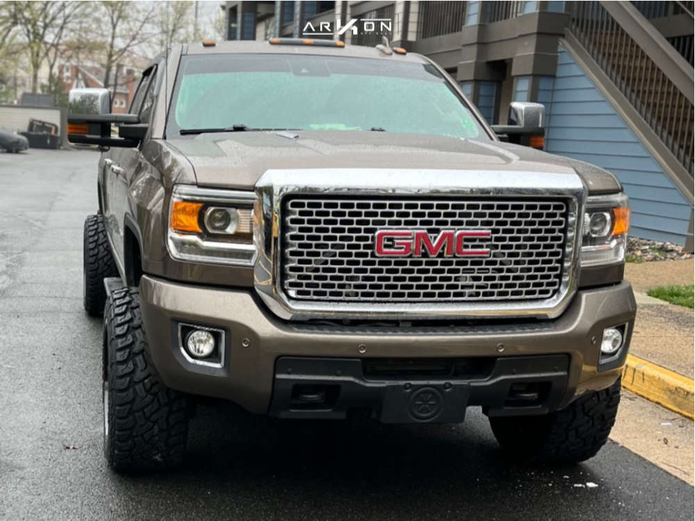 2015 GMC Sierra 2500 HD Wheel Offset Super Aggressive 3"-5" Suspension ...