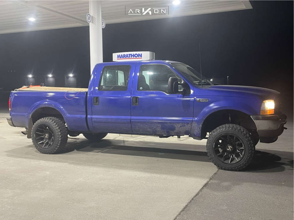 2002 Ford F-250 Super Duty Wheel Offset Super Aggressive 3"-5" Leveling ...