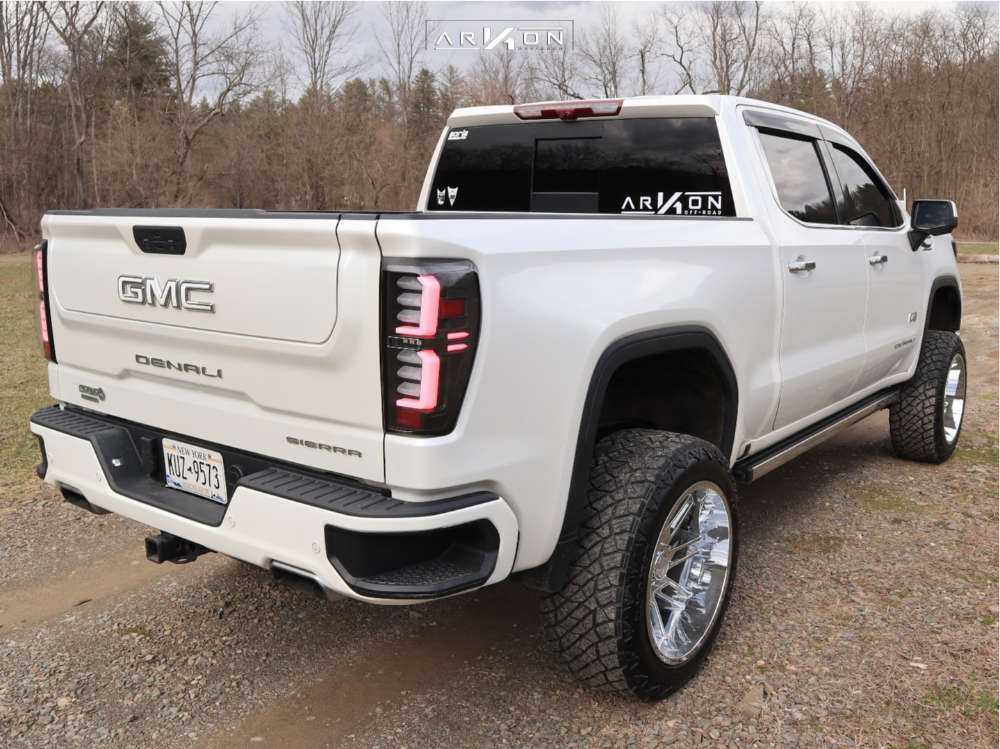 2021 GMC Sierra 1500 Wheel Offset Aggressive > 1" Outside Fender ...