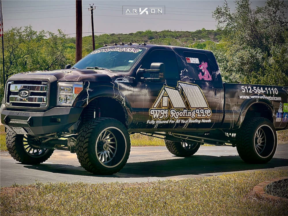 2016 Ford F-250 Super Duty Wheel Offset Super Aggressive 3"-5 ...