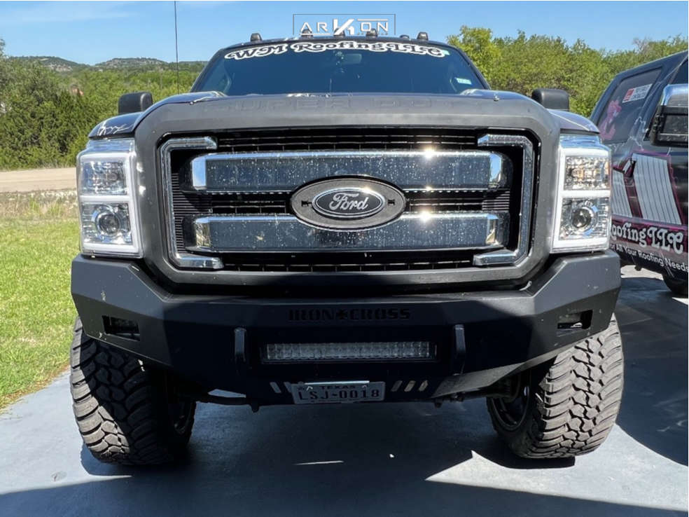 2016 Ford F-250 Super Duty Wheel Offset Super Aggressive 3"-5 ...