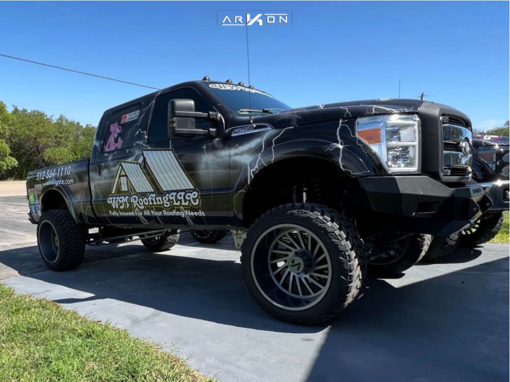 2016 Ford F-250 Super Duty Wheel Offset Super Aggressive 3"-5 ...