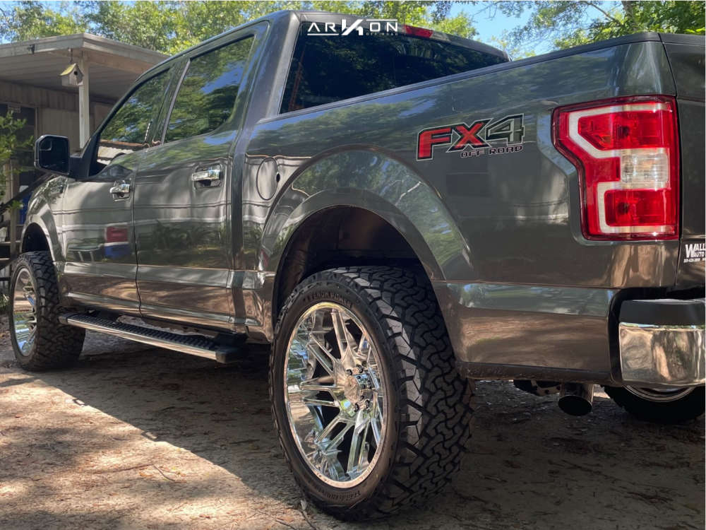 2019 Ford F-150 Wheel Offset Slightly Aggressive Suspension Lift 2.5 ...