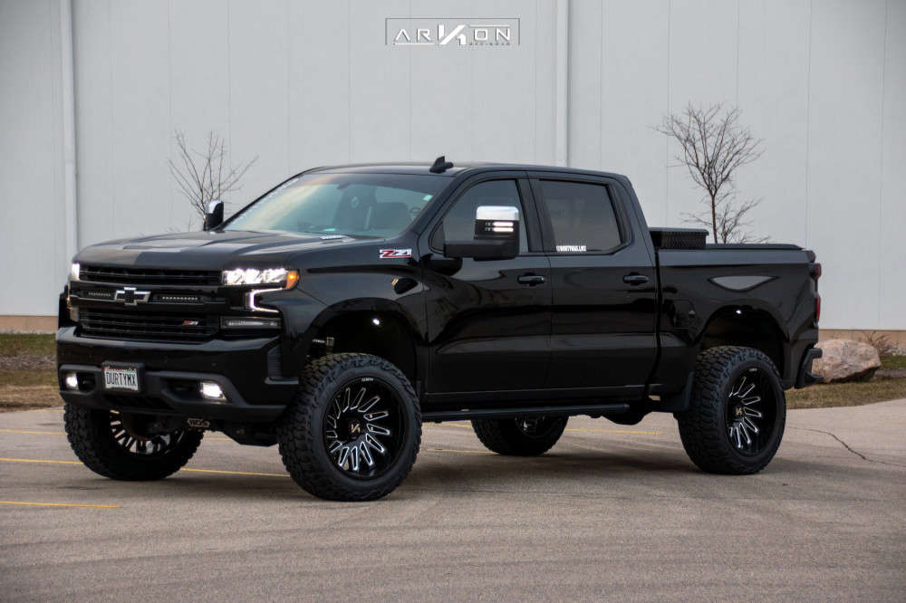 2021 Chevrolet Silverado 1500 Wheel Offset Aggressive > 1" Outside ...