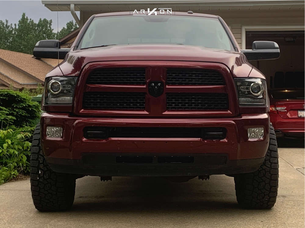 2017 Ram 3500 Wheel Offset Aggressive > 1" Outside Fender Leveling Kit ...