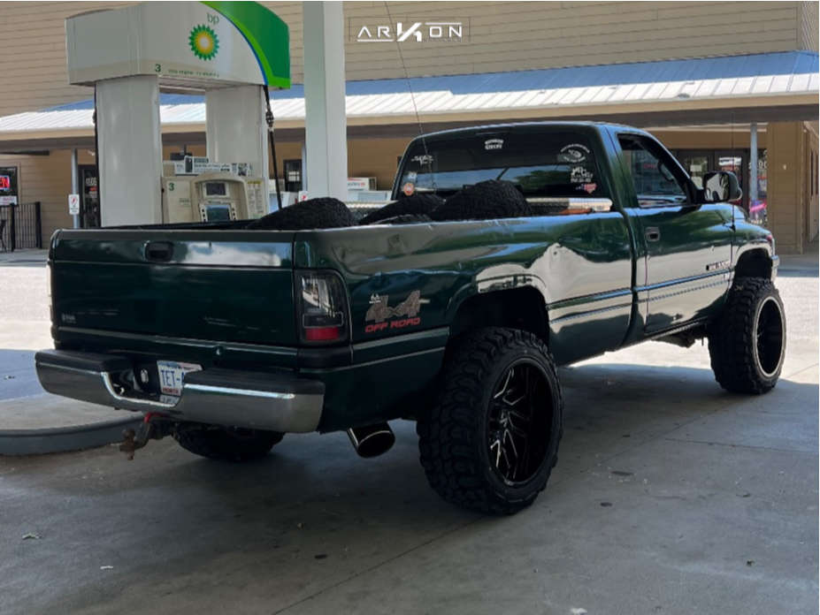 1998 Dodge Ram 1500 Wheel Offset Super Aggressive 3"-5" Suspension Lift ...