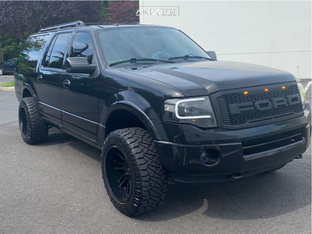 2014 Ford Expedition Wheel Offset Aggressive > 1" Outside Fender ...