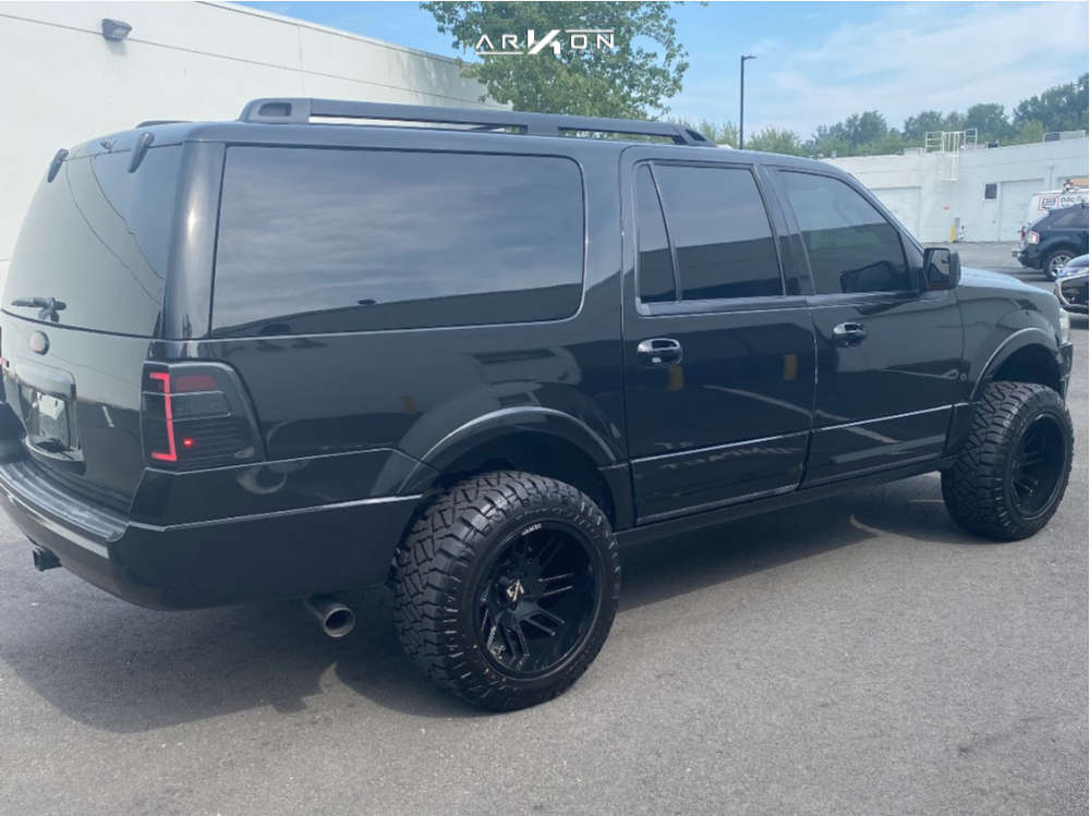 2014 Ford Expedition Wheel Offset Aggressive > 1" Outside Fender ...