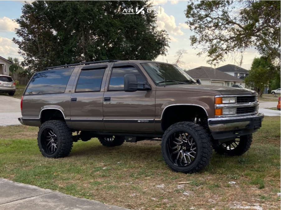 1997 Chevrolet K1500 Suburban Wheel Offset Super Aggressive 3"-5 ...