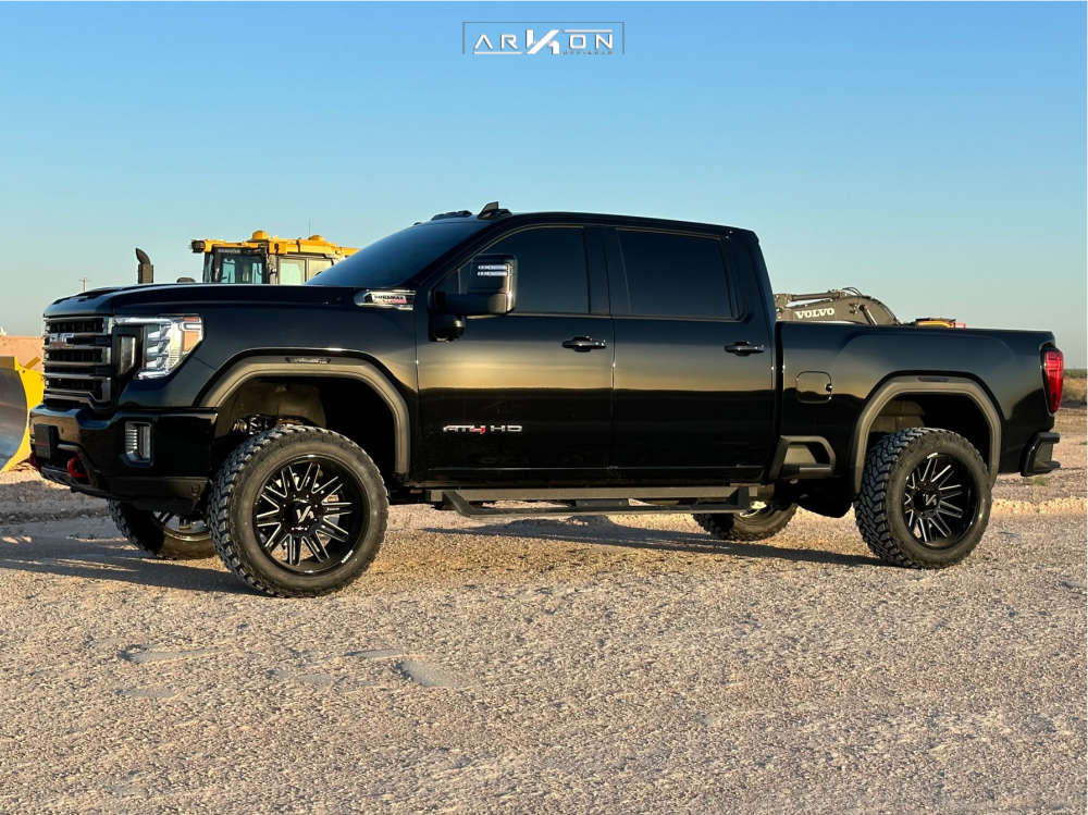 2023 GMC Sierra 2500 HD Wheel Offset Aggressive > 1" Outside Fender ...