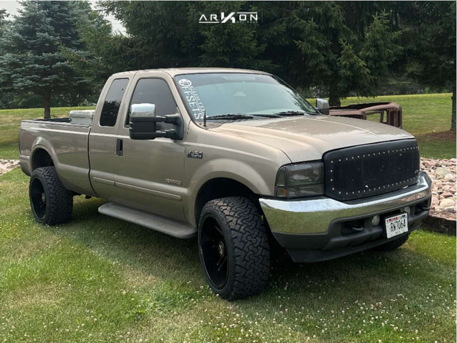 2003 Ford F-250 Super Duty Wheel Offset Super Aggressive 3"-5" Stock ...