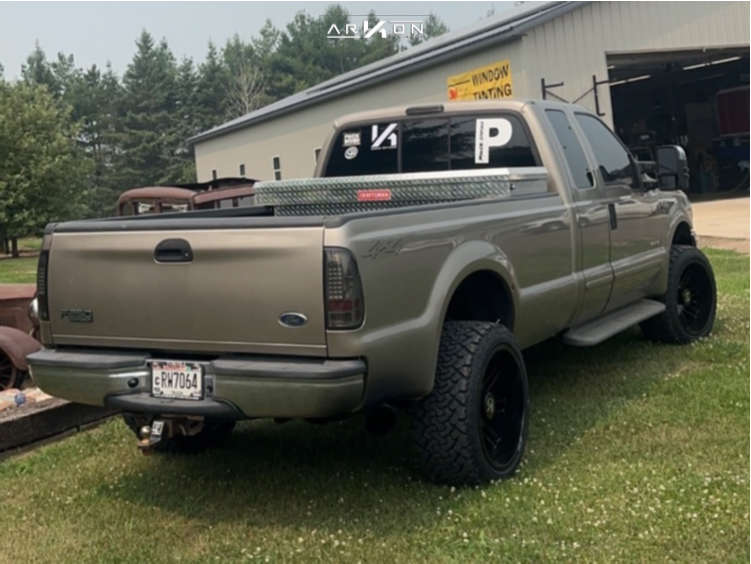 2003 Ford F-250 Super Duty Wheel Offset Super Aggressive 3"-5" Stock ...