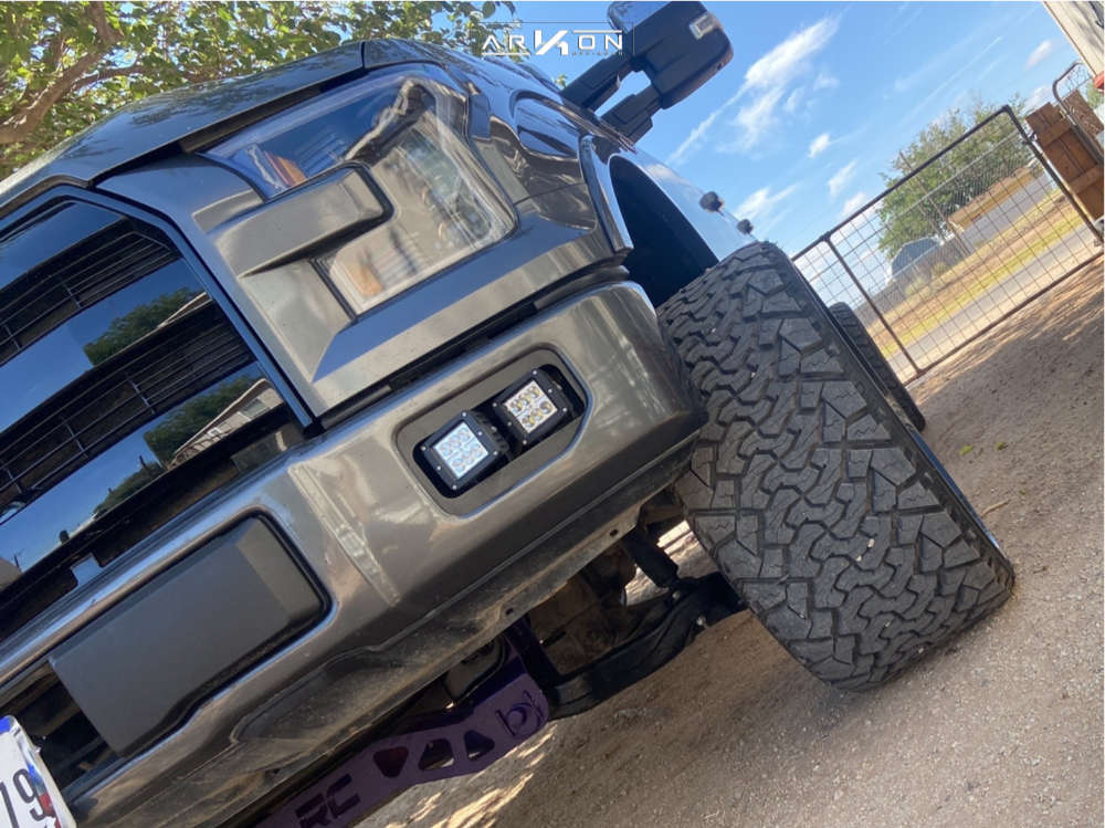 2016 Ford F-150 Wheel Offset Super Aggressive 3"-5" Suspension Lift 6.5 ...