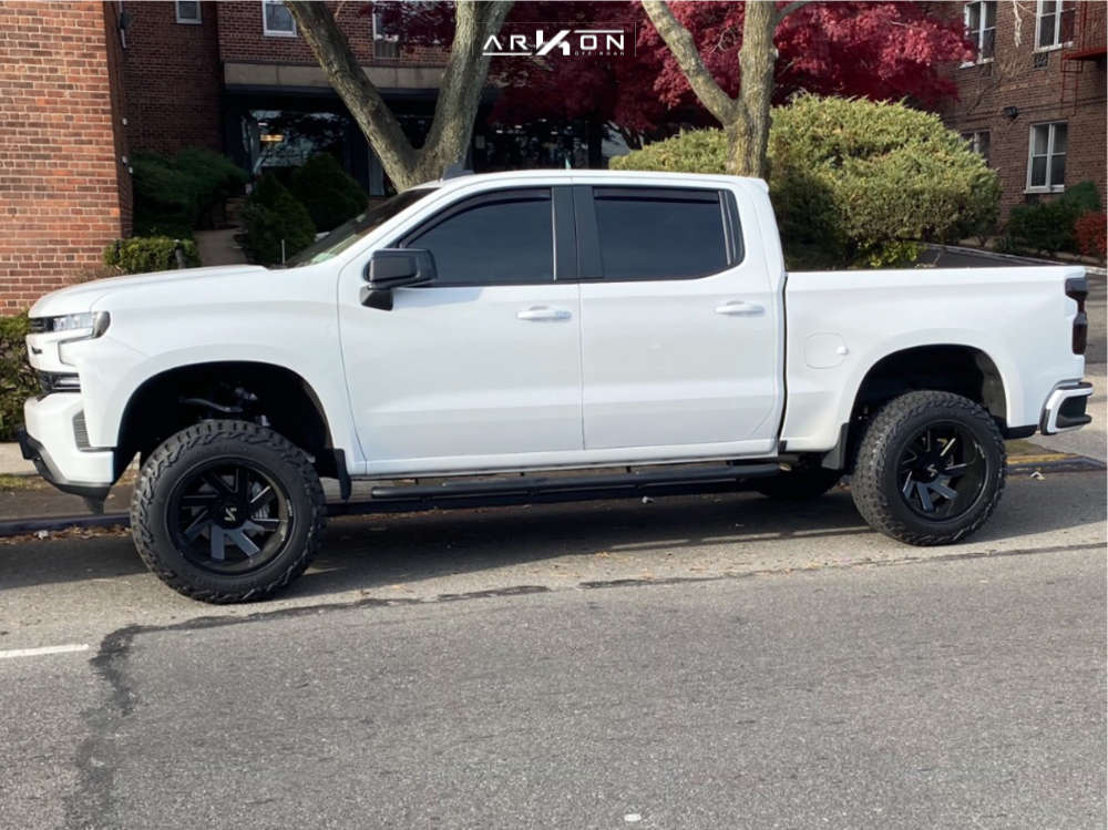 2021 Chevrolet Silverado 1500 Wheel Offset Super Aggressive 3"-5 ...