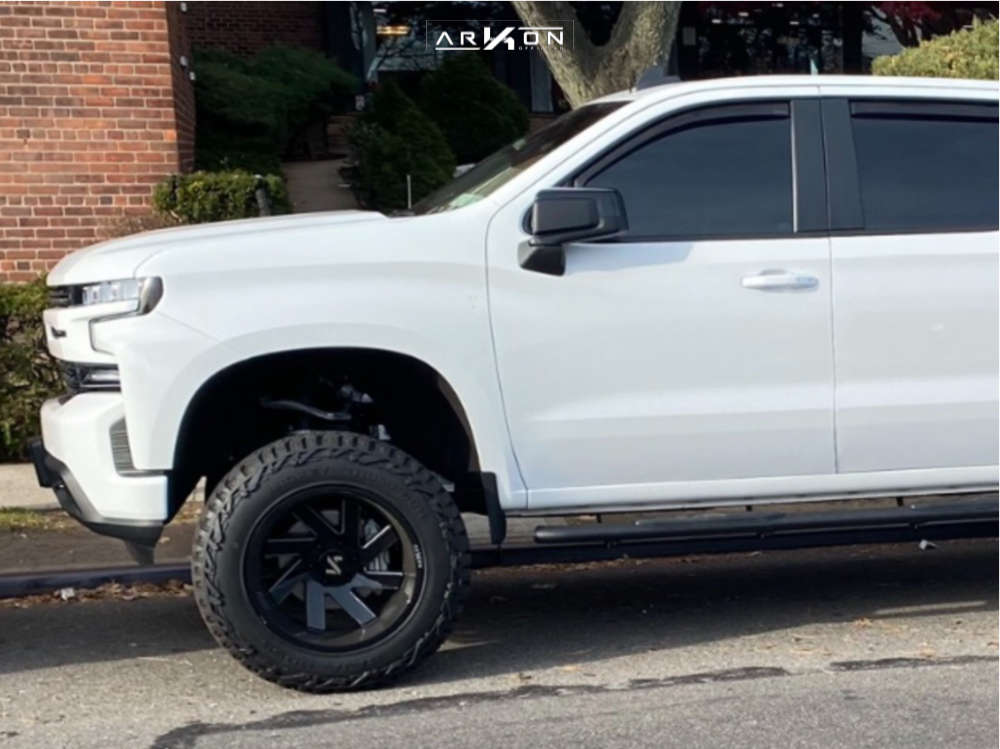 2021 Chevrolet Silverado 1500 Wheel Offset Super Aggressive 3"-5 ...