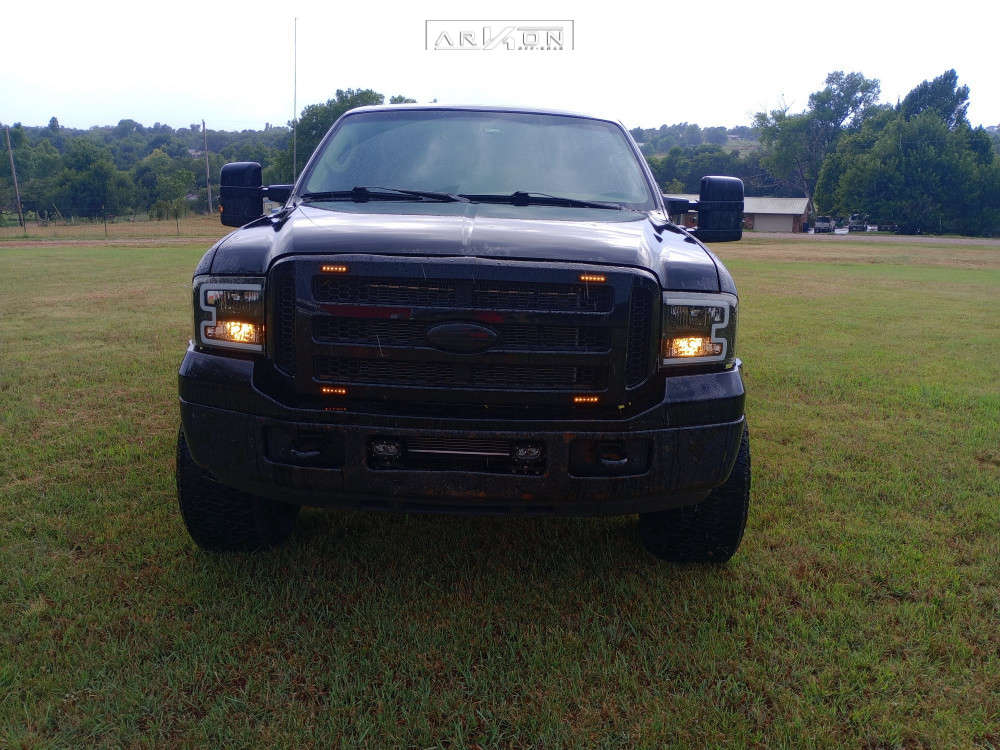 2005 Ford Excursion Wheel Offset Aggressive > 1" Outside Fender ...