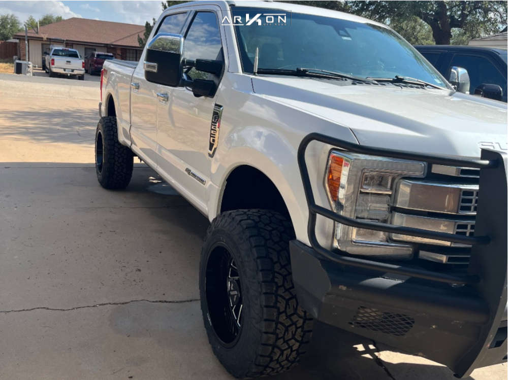 2017 Ford F-250 Super Duty Wheel Offset Super Aggressive 3"-5" Leveling ...