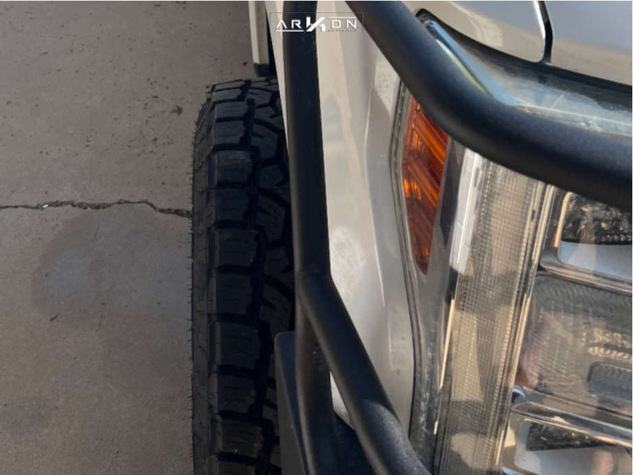 2017 Ford F-250 Super Duty Wheel Offset Super Aggressive 3"-5" Leveling ...