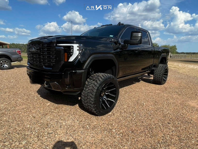 2024 GMC Sierra 2500 HD Wheel Offset Super Aggressive 3"-5" Suspension ...
