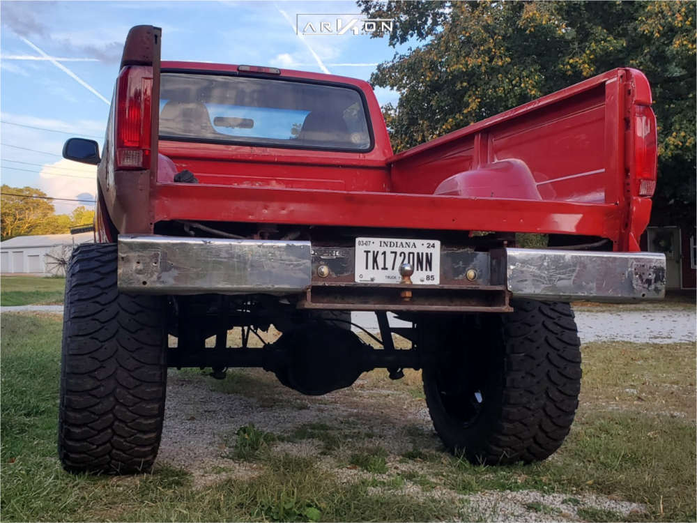 1997 Ford F-350 Wheel Offset Hella Stance >5" Suspension Lift 6" & Body ...