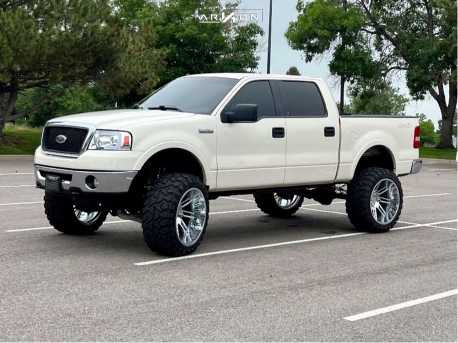 2007 Ford F-150 Wheel Offset Super Aggressive 3"-5" Suspension Lift 6 ...