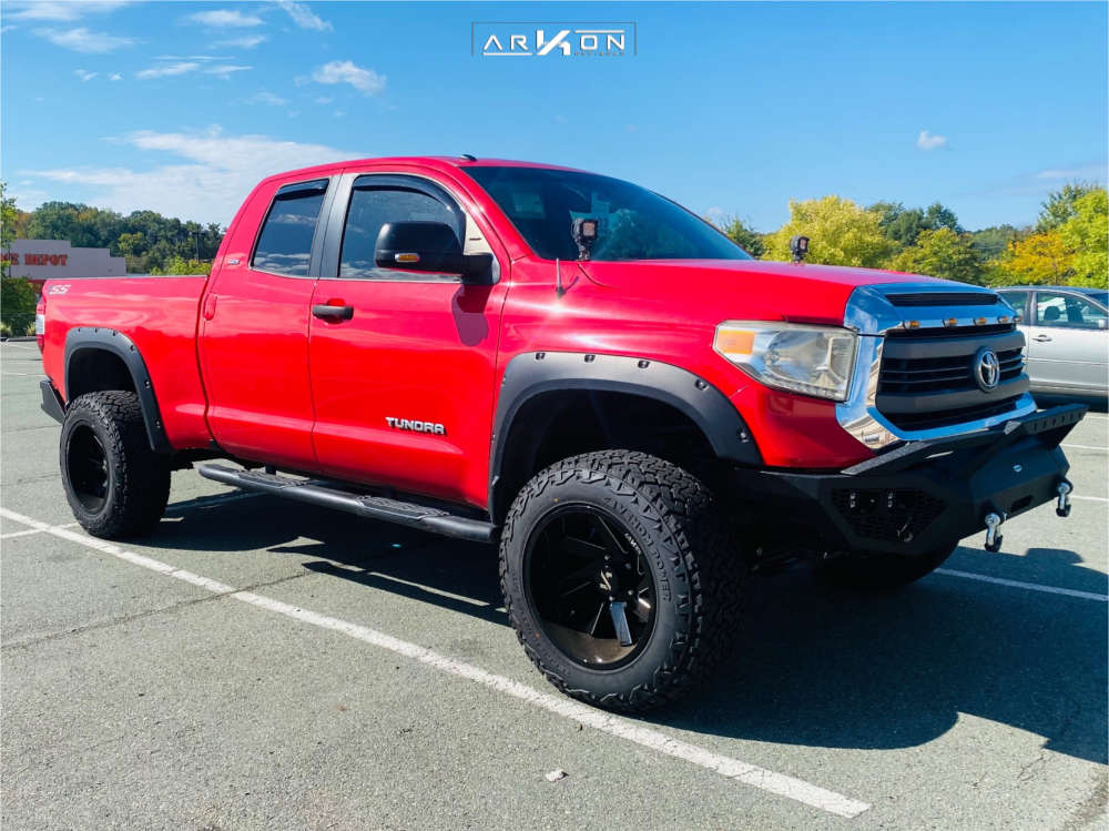2014 Toyota Tundra Wheel Offset Super Aggressive 3"-5" Suspension Lift ...