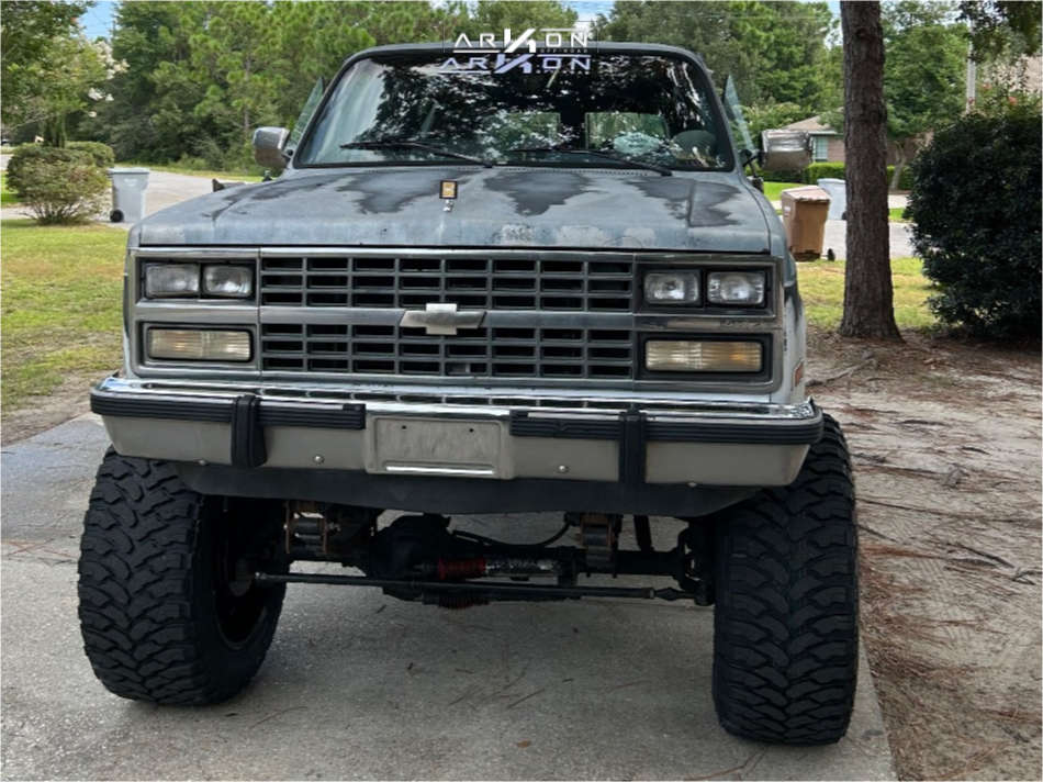 1991 Chevrolet R2500 Suburban Wheel Offset Super Aggressive 3"-5 ...