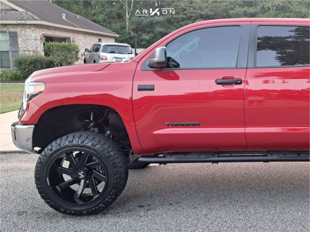 2021 Toyota Tundra Wheel Offset Super Aggressive 3"-5" Suspension Lift ...