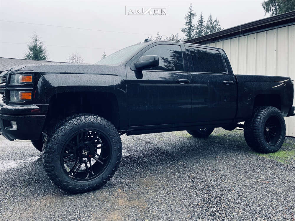 2014 Chevrolet Silverado 1500 Wheel Offset Super Aggressive 3"-5" Suspension Lift 9" | 2843693 ...