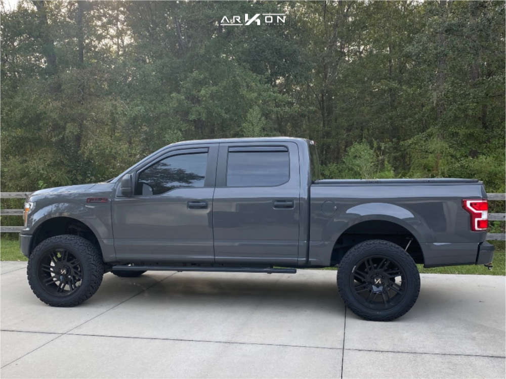 2020 Ford F-150 Wheel Offset Aggressive > 1" Outside Fender Suspension ...