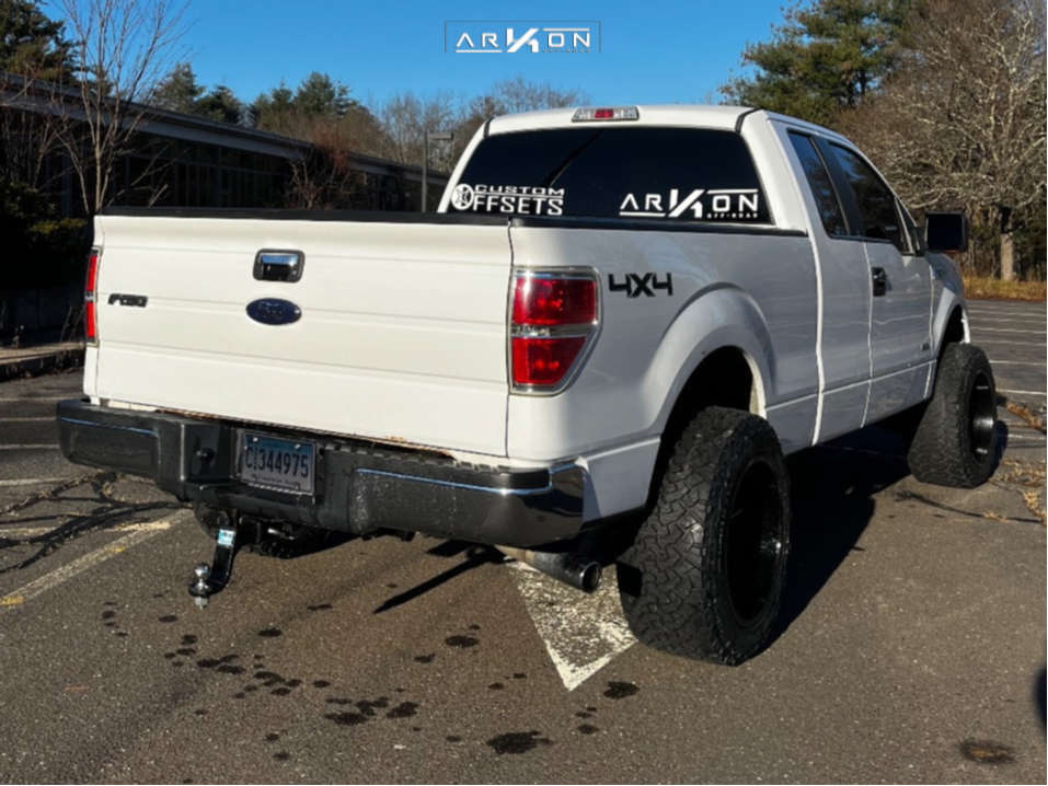 2014 Ford F-150 Wheel Offset Super Aggressive 3"-5" Leveling Kit | 2853031 | ARKON OFF-ROAD