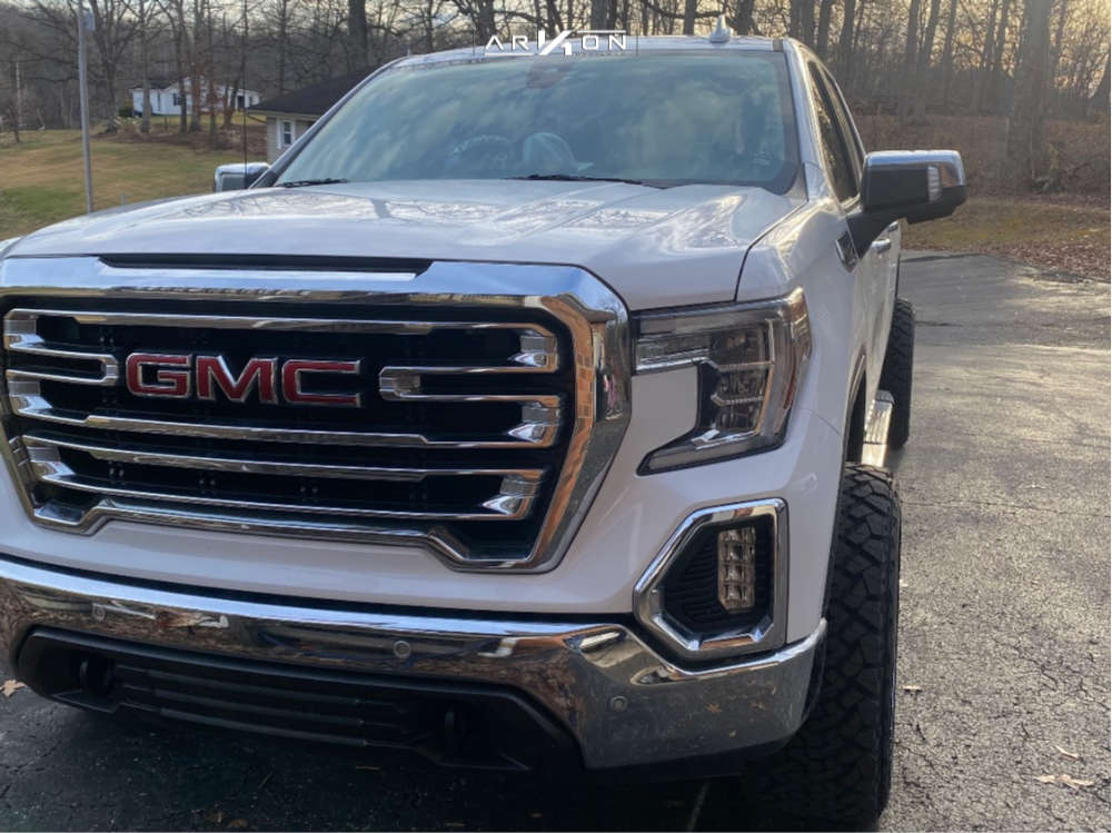 2019 GMC Sierra 1500 Wheel Offset Aggressive > 1" Outside Fender ...