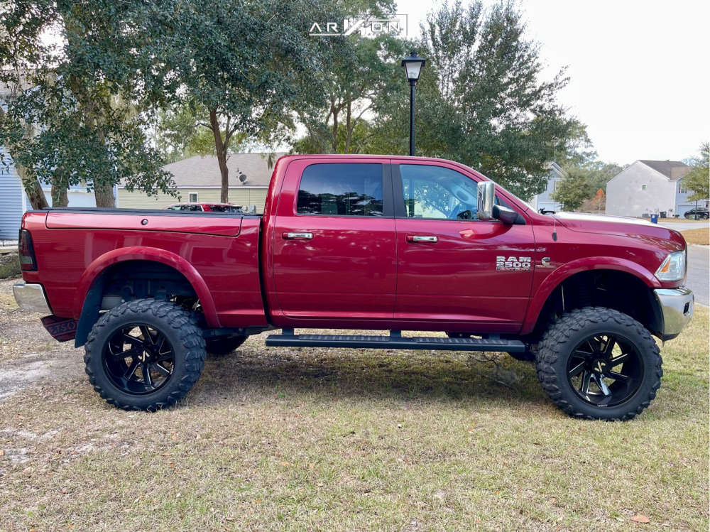 2015 Ram 2500 Wheel Offset Aggressive > 1" Outside Fender Suspension ...
