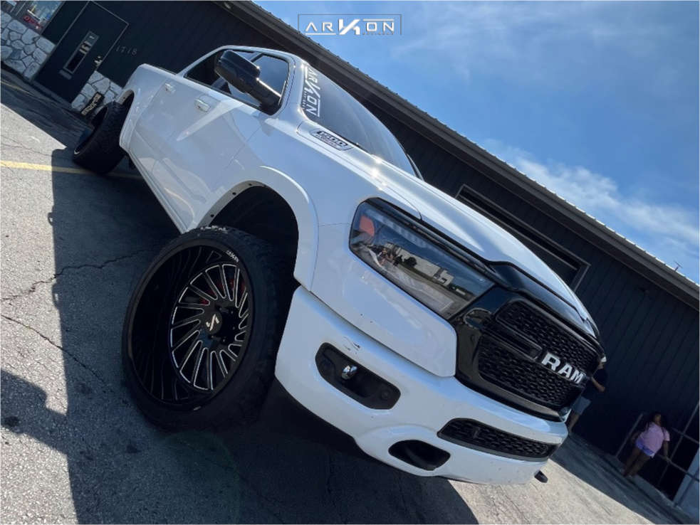 2021 Ram 1500 Wheel Offset Super Aggressive 3"-5" Leveling Kit ...