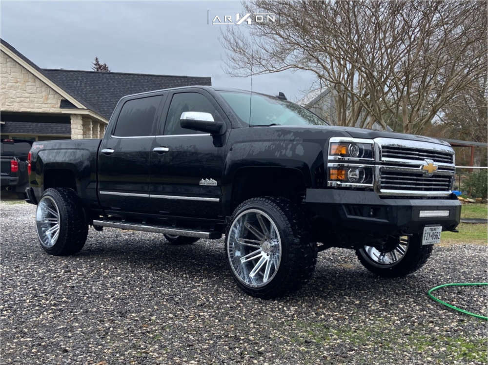 2015 Chevrolet Silverado 1500 Wheel Offset Super Aggressive 3"-5 ...