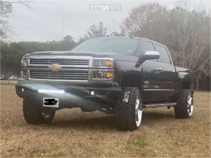 2015 Chevrolet Silverado 1500 Wheel Offset Super Aggressive 3"-5 ...