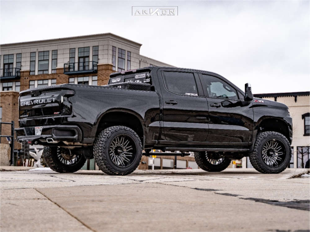 2021 Chevrolet Silverado 1500 Wheel Offset Aggressive > 1" Outside ...