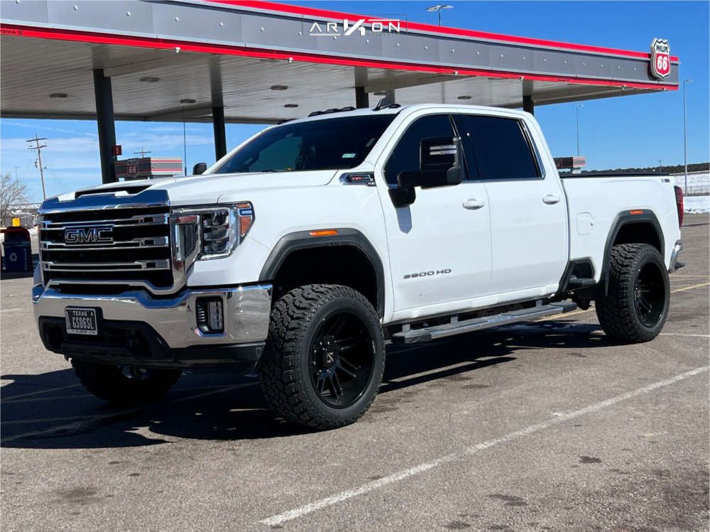 2021 GMC Sierra 2500 HD Wheel Offset Aggressive > 1" Outside Fender ...