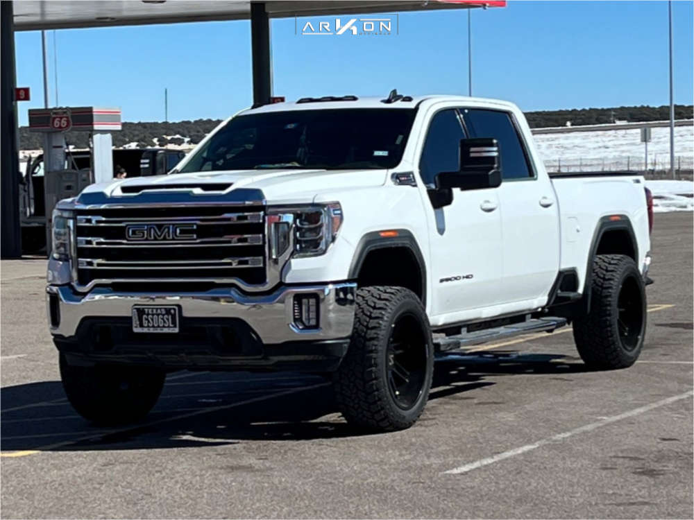 2021 GMC Sierra 2500 HD Wheel Offset Aggressive > 1" Outside Fender ...